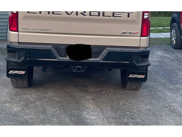 Truck Hardware Gatorback Black Wrap ZR2 Mud Flaps - Set of 4 - 2022 ...