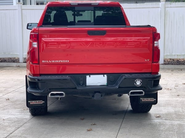 Truck Hardware Gatorback Black Wrap Trail Boss Mud Flaps - Set of 4 ...